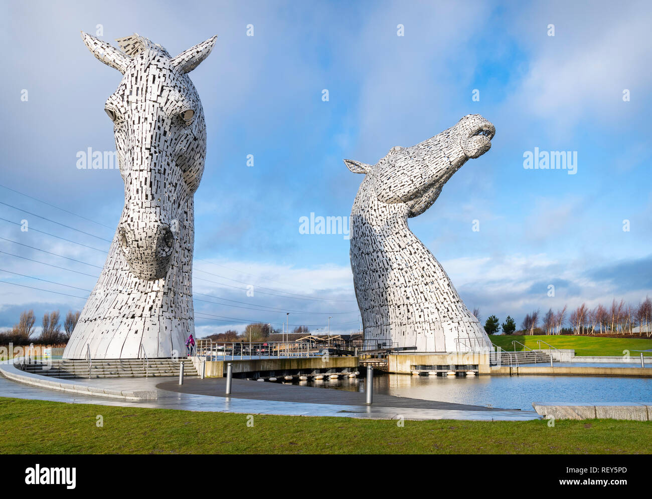 Falkirk the kelpies hi-res stock photography and images - Alamy