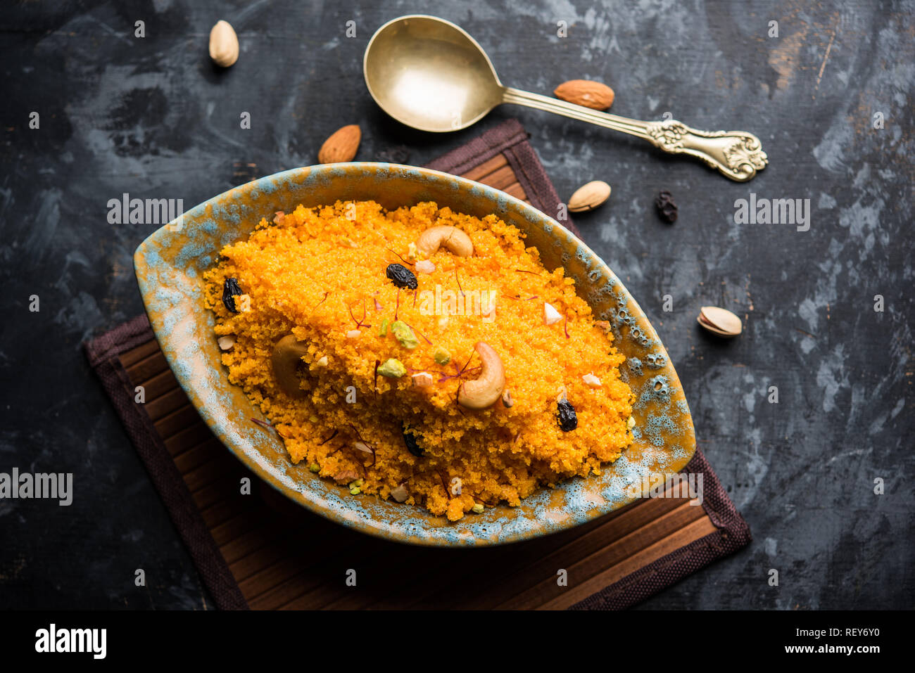 Rava kesari hi-res stock photography and images - Alamy