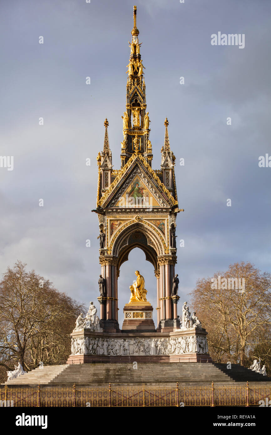 The Albert Memorial Stock Photo - Alamy