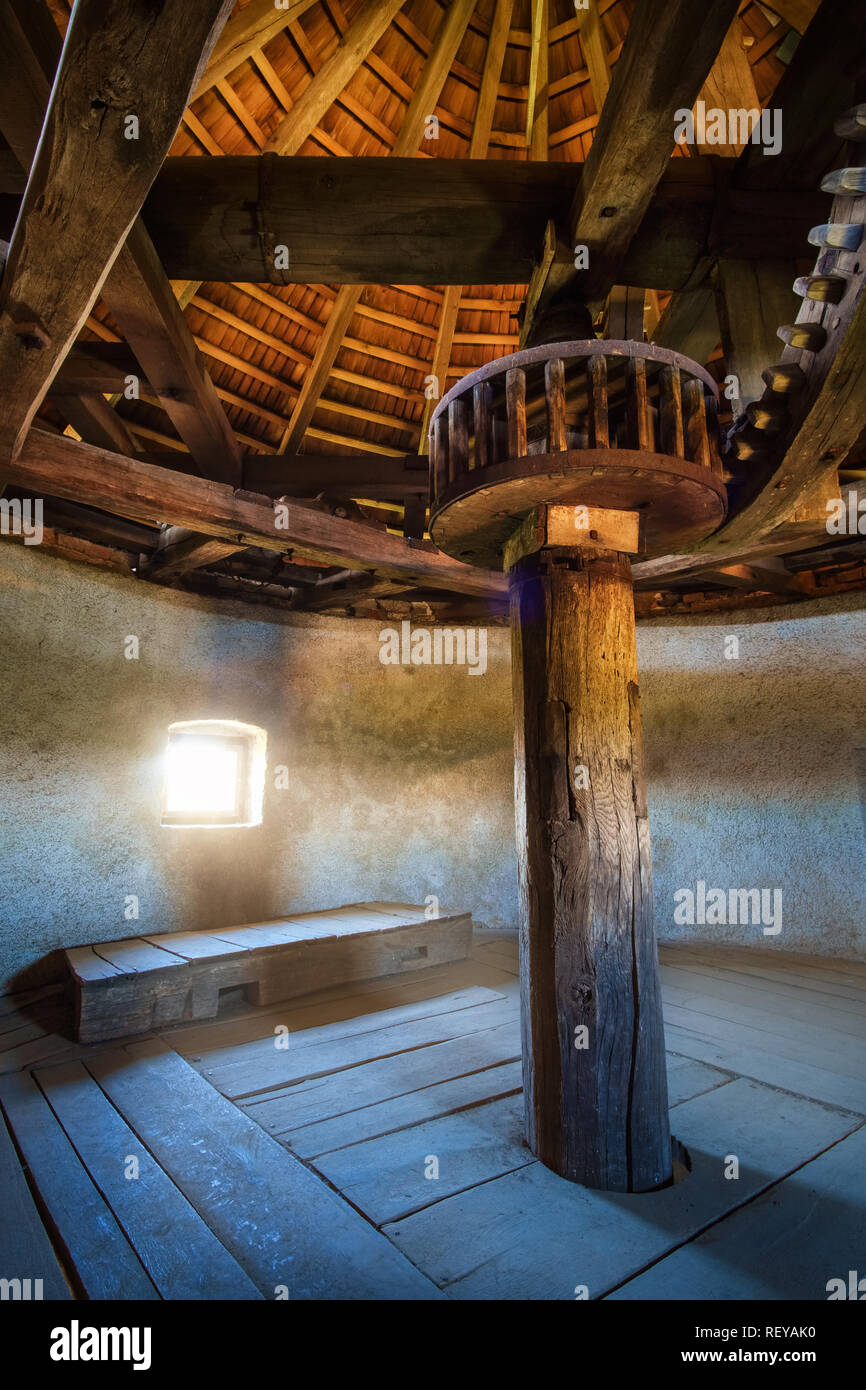 Traditional stone milling hi-res stock photography and images - Alamy