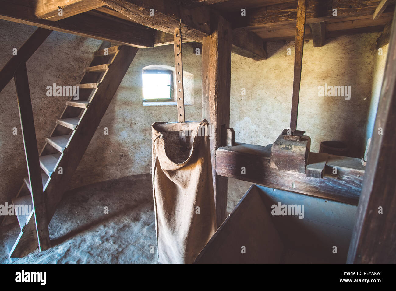Old Windmill Interior High Resolution Stock Photography and Images - Alamy