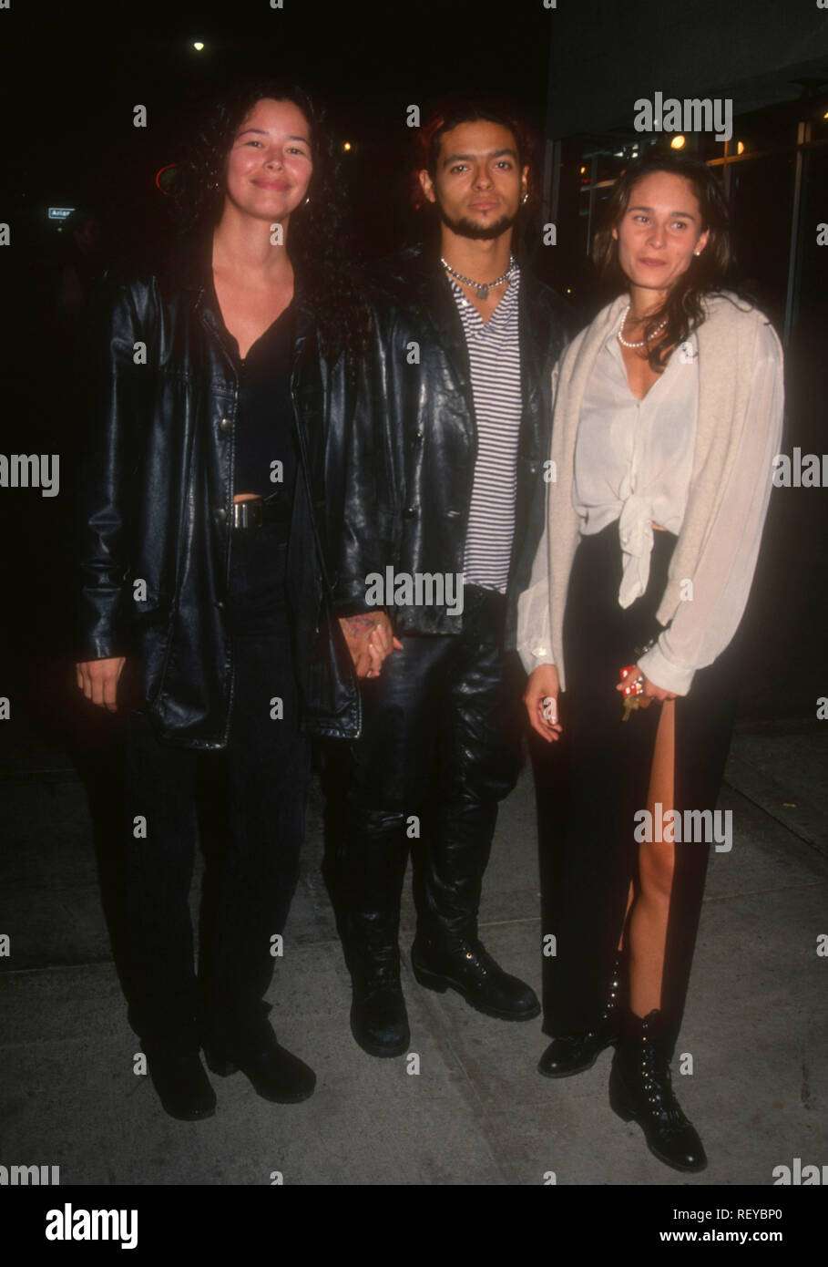 SANTA MONICA, CA - OCTOBER 20: Actress Angela Alvarado, singer Robby ...