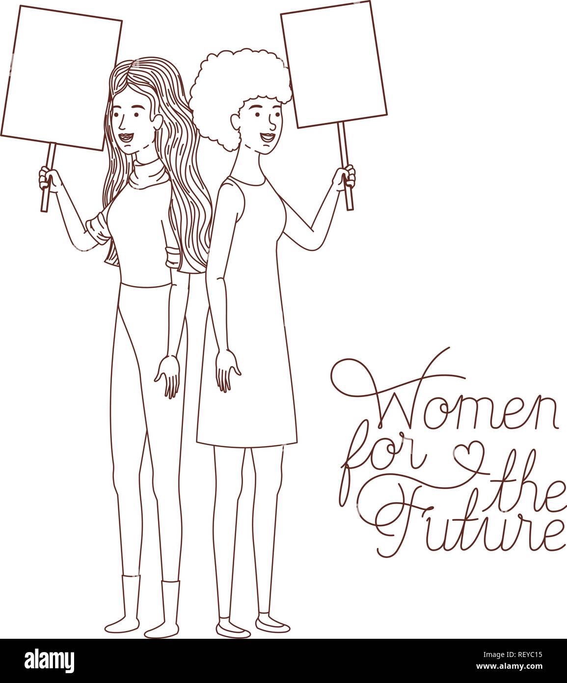 Women label support girl hi-res stock photography and images - Alamy