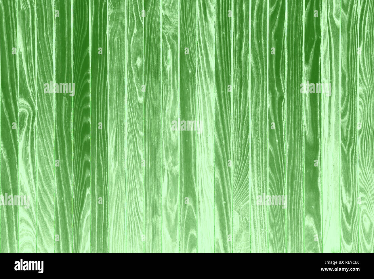 Green wood plank wall texture background Stock Photo - Alamy