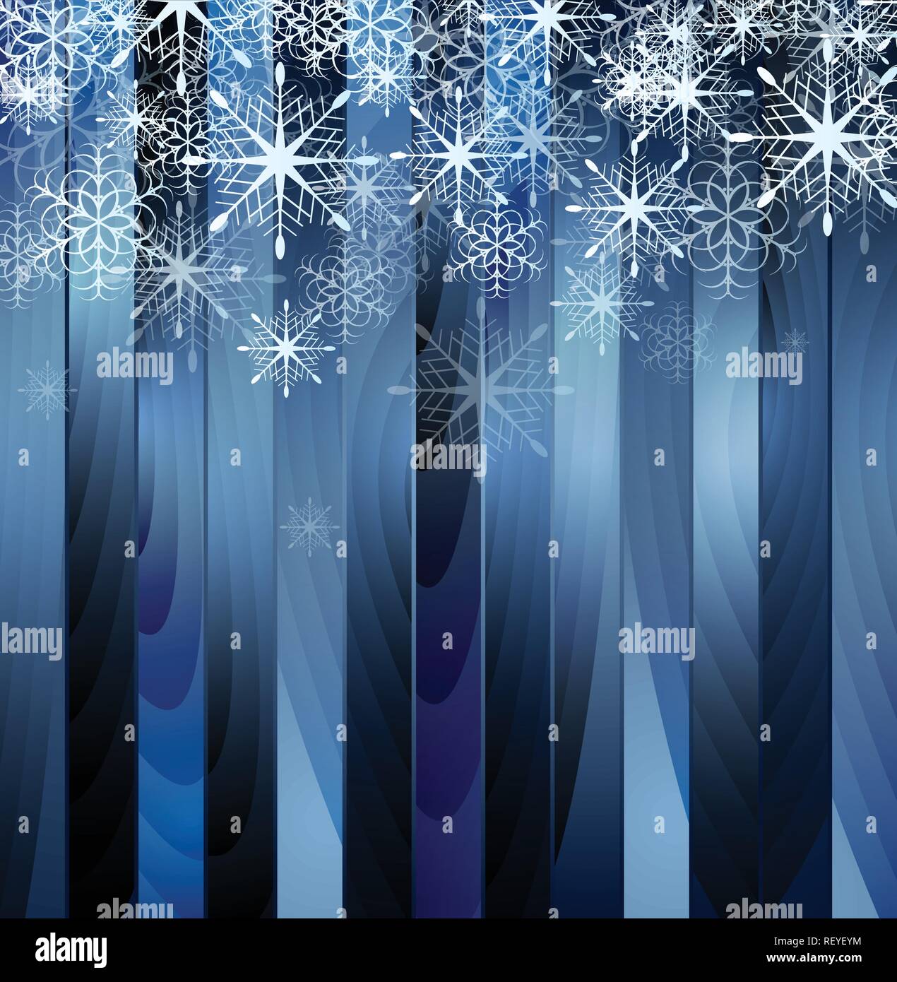 Snow falling on wood Stock Vector Images - Alamy