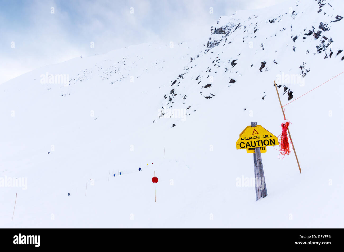 Remote area warning sign hi-res stock photography and images - Alamy