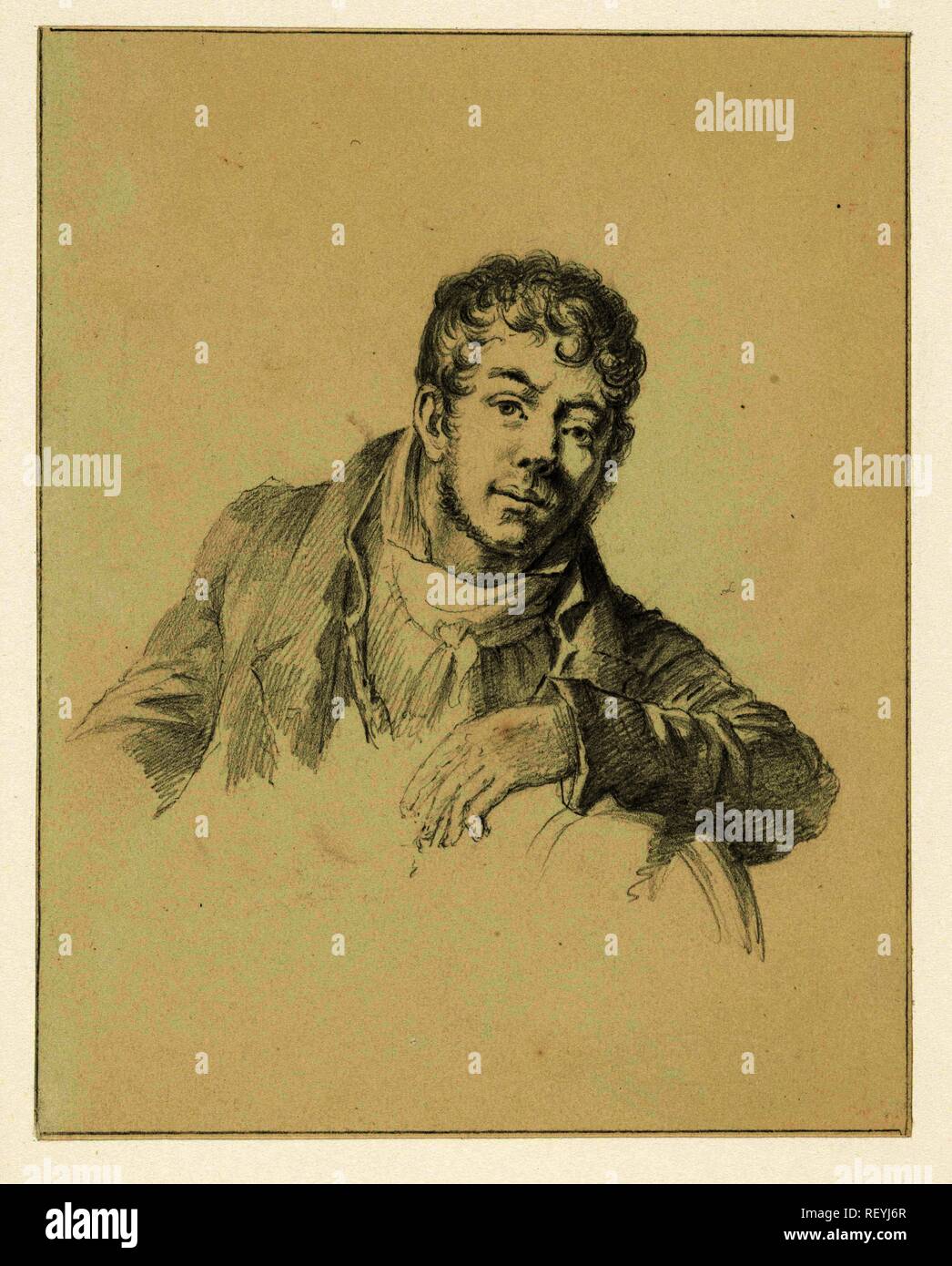 Portrait of Louis Moritz. Draughtsman: Jean Bernard. Dating: 1775 ...