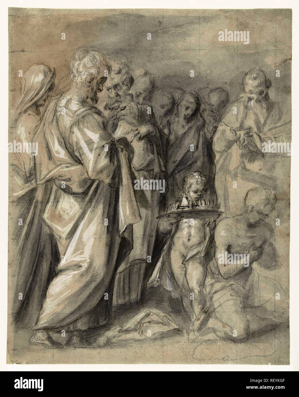 The anointing of david hi-res stock photography and images - Alamy