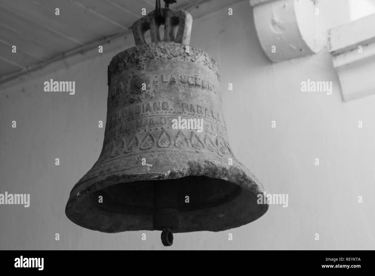 Old Convent Bell Stock Photo - Alamy