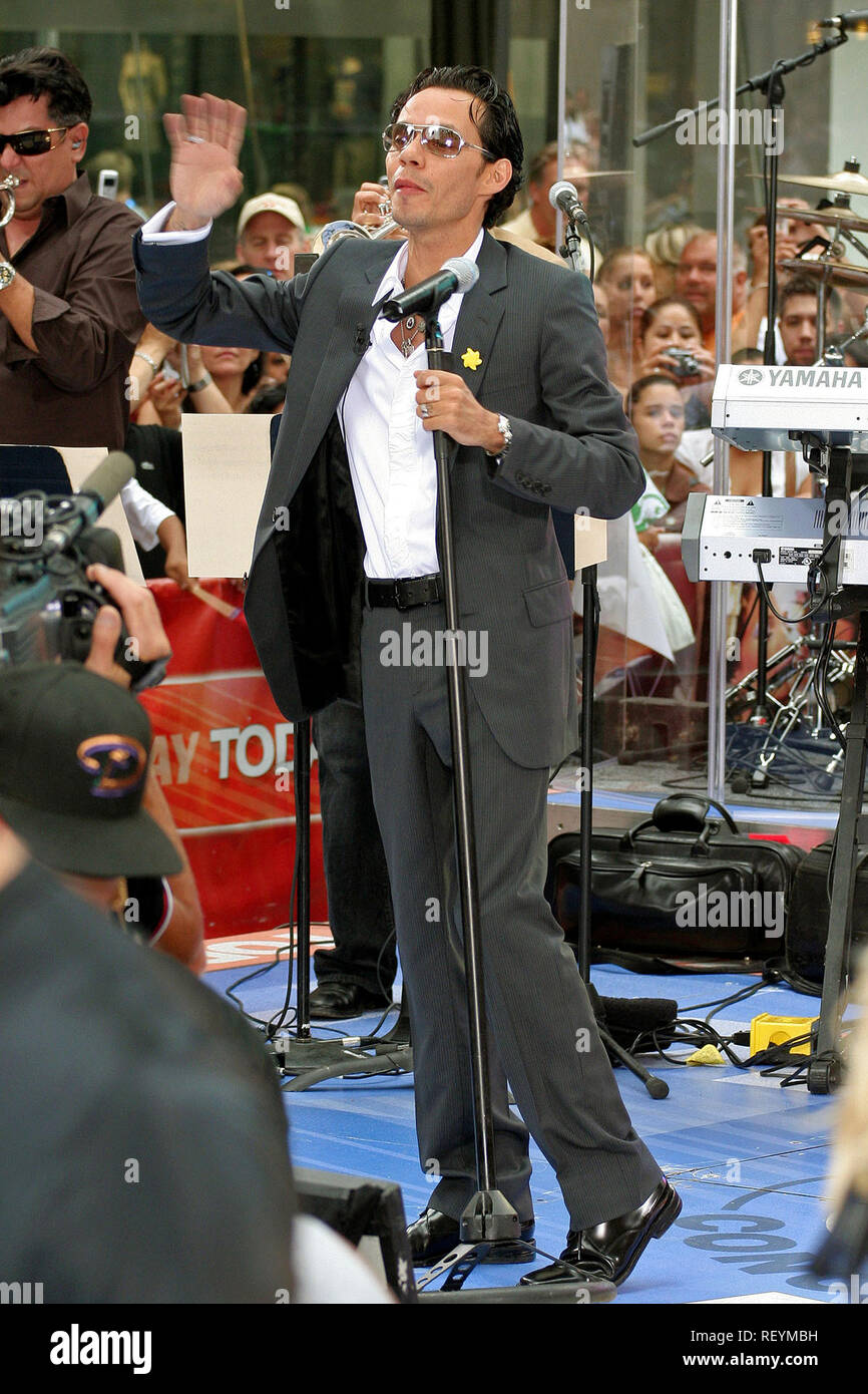 New York, USA. 27 Jul, 2007. Marc Anthony at The Friday, Jul 27, 2007 ...