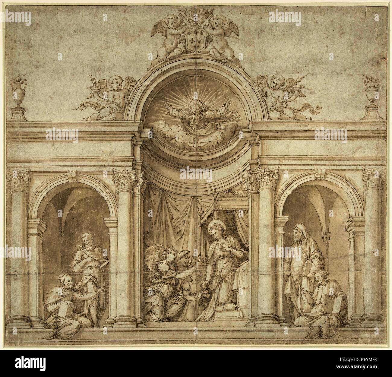 Peruzzi altarpiece hi-res stock photography and images - Alamy