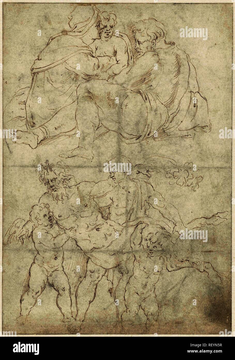 The holy family michelangelo hi-res stock photography and images - Alamy