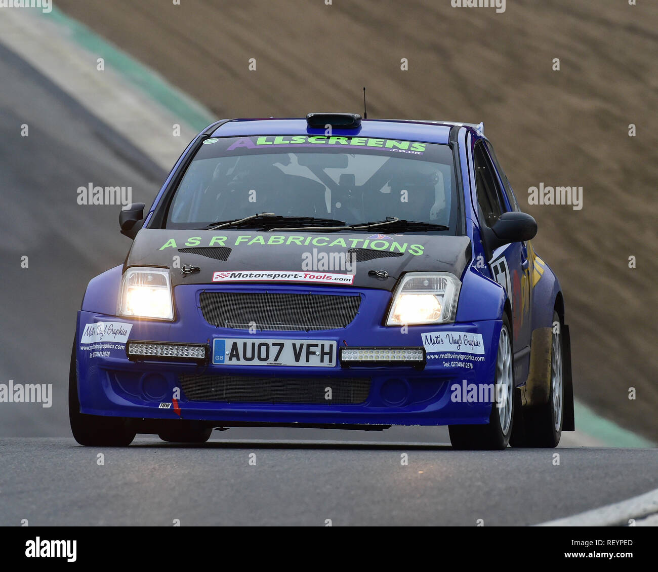 Darren Scott, Ade Summers, Citroen C2 S1600, MGJ Rally Stages ...