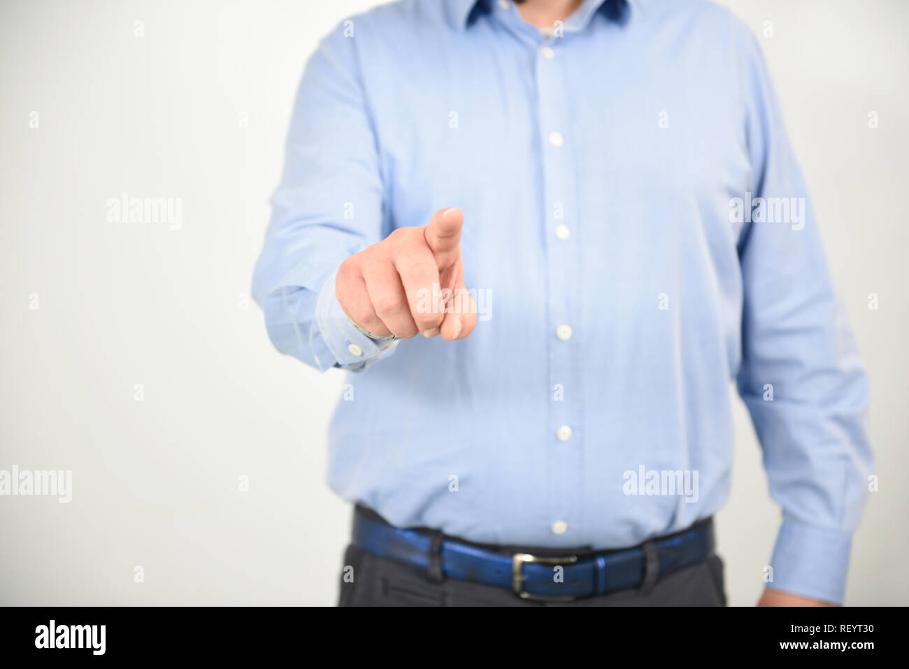 Man gesture retro hi-res stock photography and images - Alamy