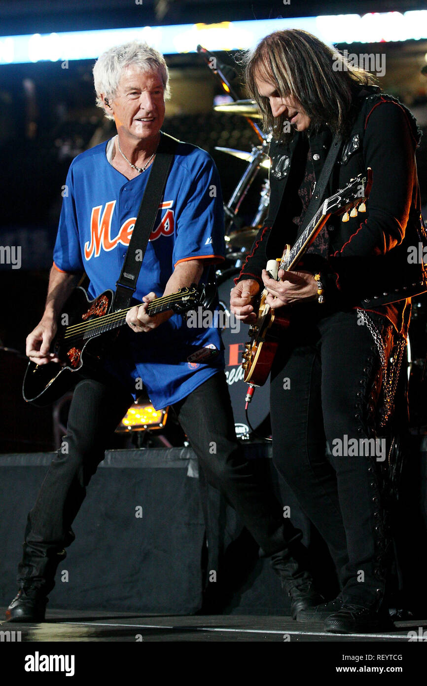 New York, USA. 15 Jun, 2012. Kevin Cronin, Dave Amato performing on ...