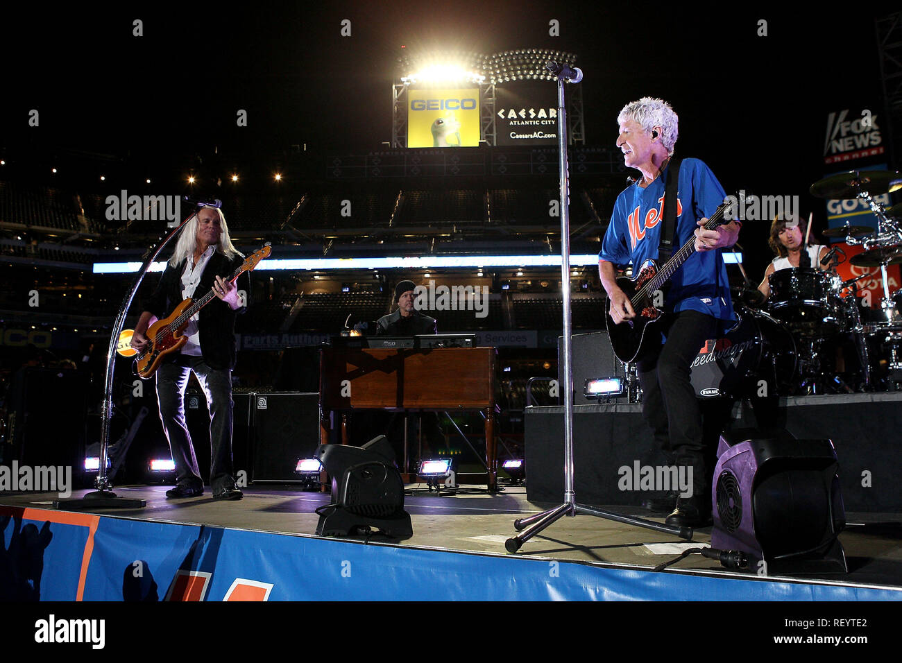 New York, USA. 15 Jun, 2012. Bruce Hall, Neal Doughty, Kevin Cronin ...