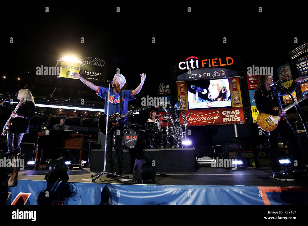 2012 new york mets summer concert series hi-res stock photography and ...