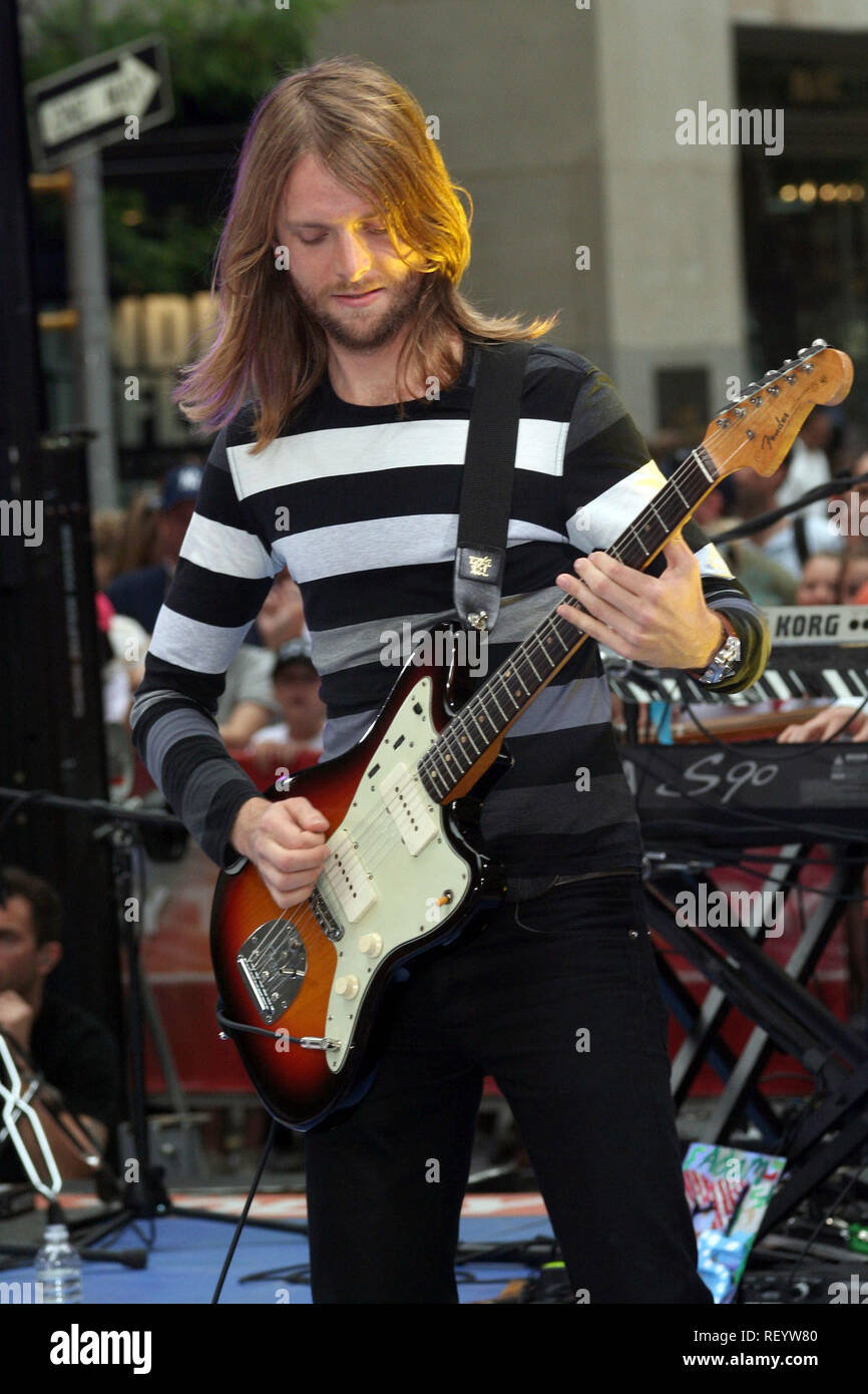 New York, USA. 28 May, 2007. James Valentine at The Monday, May 28 ...