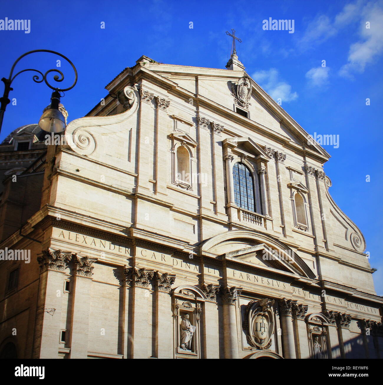 The Church of the Gesu in Rome is the main church of the Society of ...