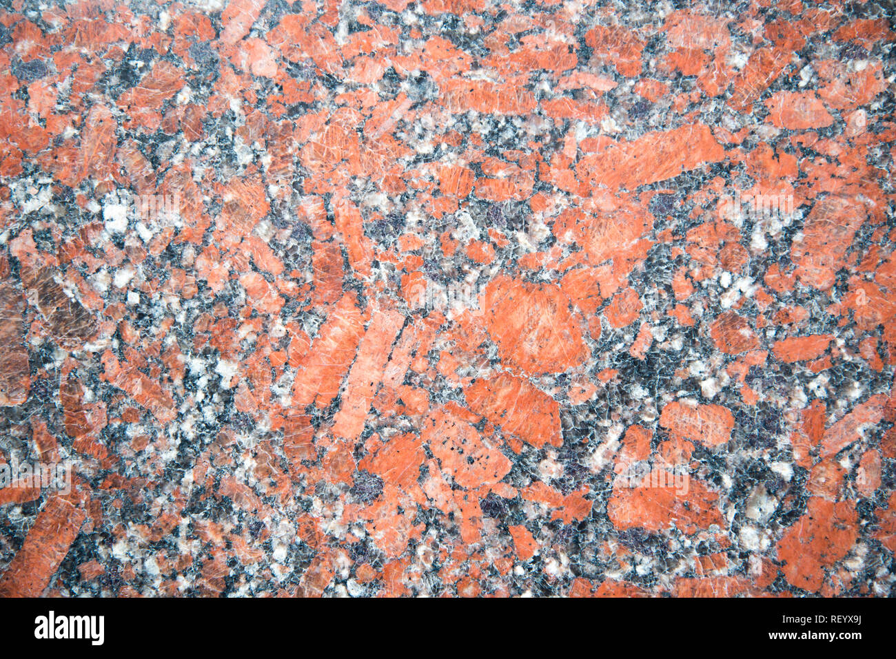 Granite seamless background, Red granite texture Stock Photo - Alamy