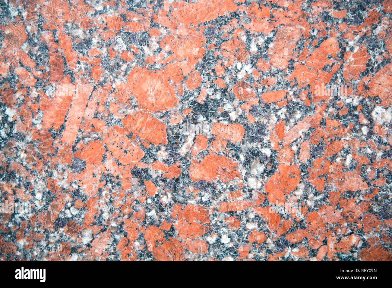 Granite seamless background, Red granite texture Stock Photo - Alamy
