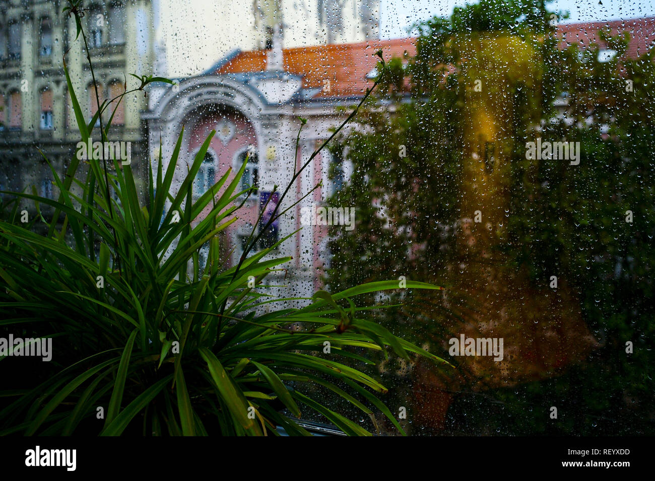 Budapest rain drops hi-res stock photography and images - Alamy