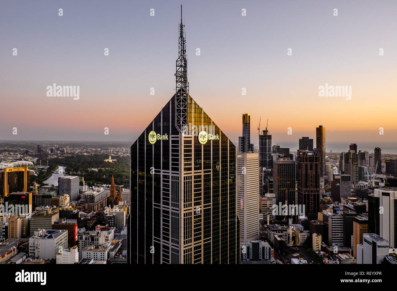 Melbourne australia downtown 2019 hi-res stock photography and images ...