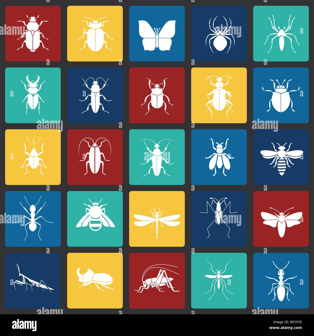 Horned moth Stock Vector Images - Alamy