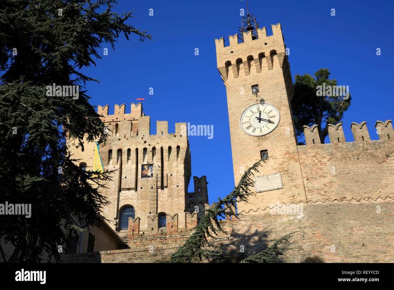 Offagna village, Ancona, Marche, Italy Stock Photo - Alamy