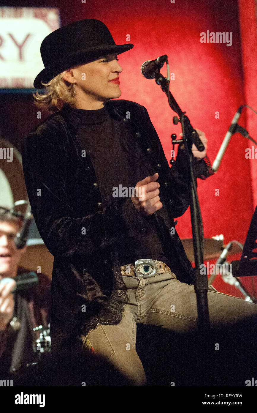 New York, USA. 21 Jan, 2015. Bekka Bramlett performing at The Wednesday ...