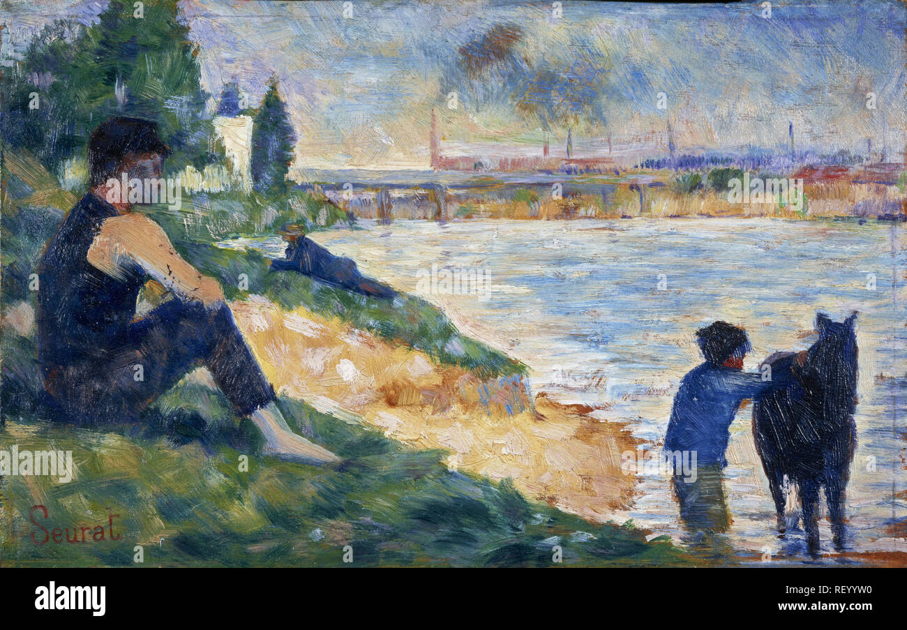 Georges Seurat Portrait High Resolution Stock Photography and Images ...