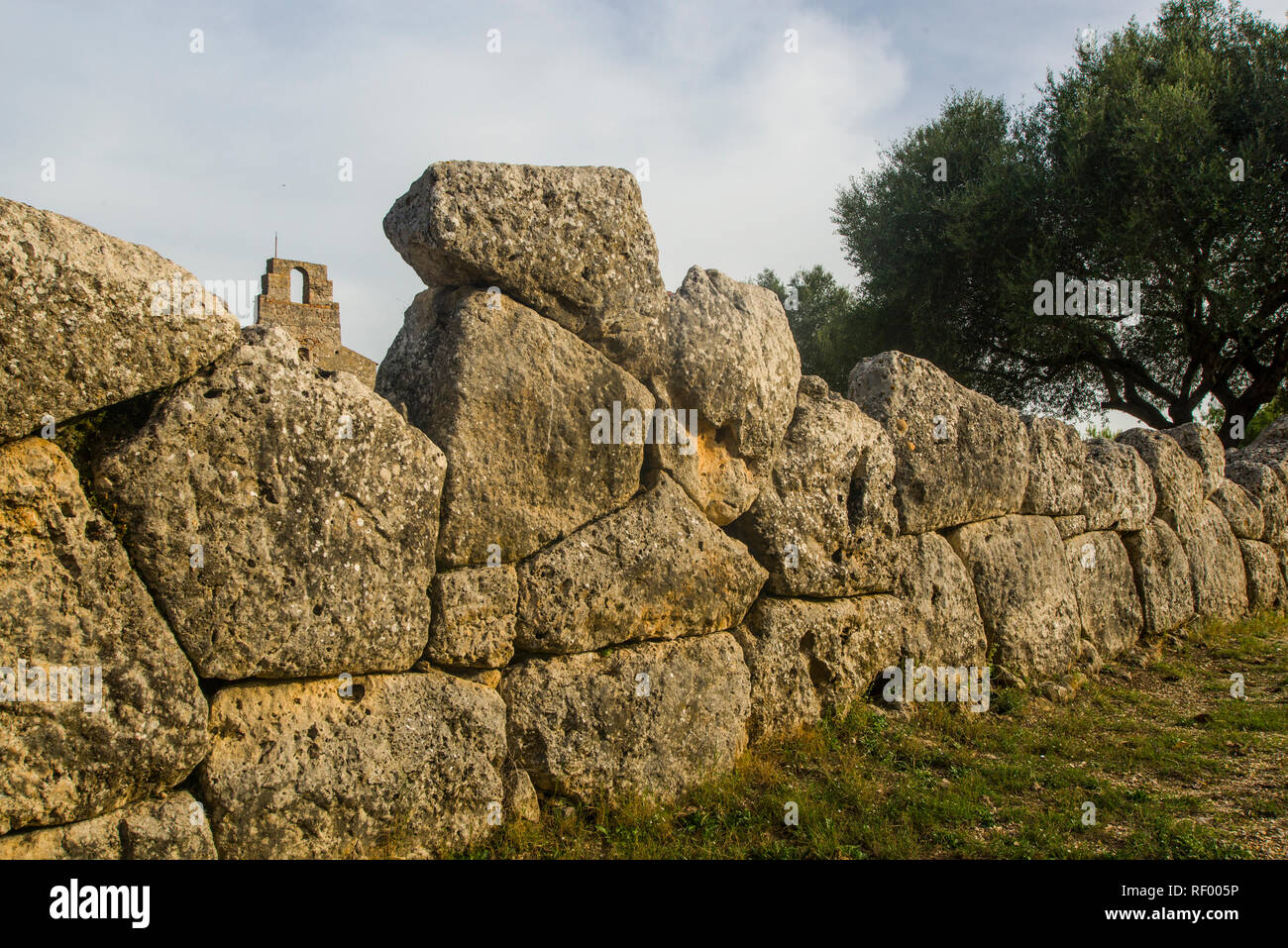 europe, greece, epiros, thesprotia, region, archaelogical, site ...