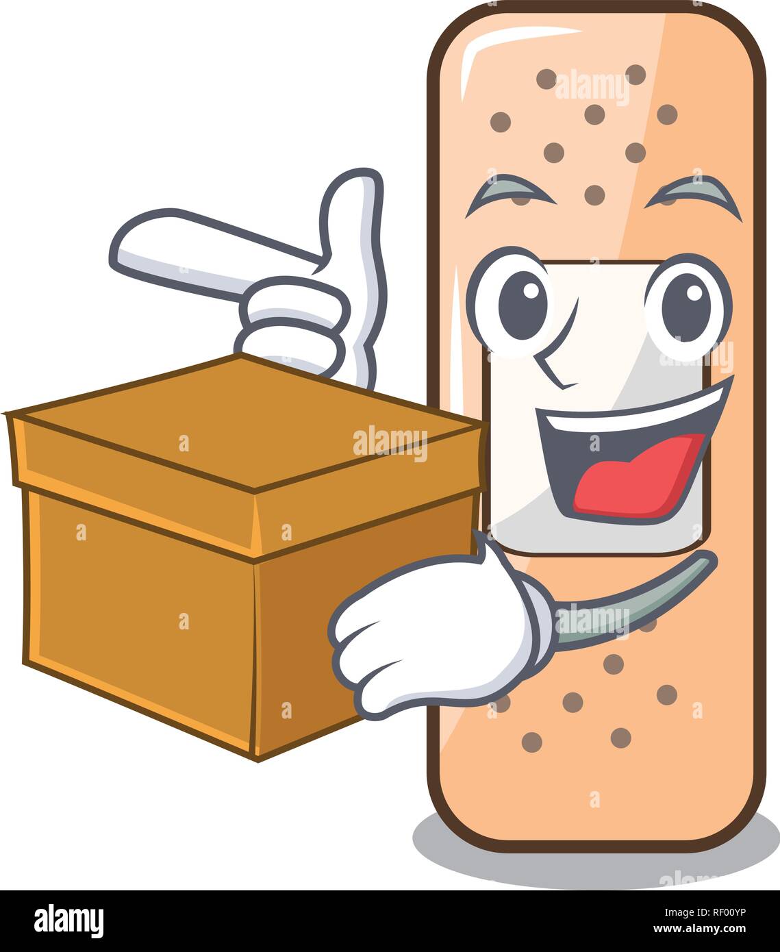 Cute bandage plaster cartoon hi-res stock photography and images - Alamy
