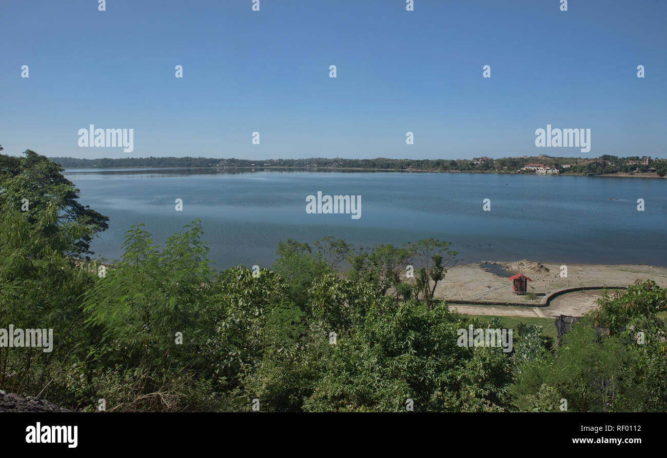 View of Paoay Lake from Malacañang of the North Palace, Ferdinand ...