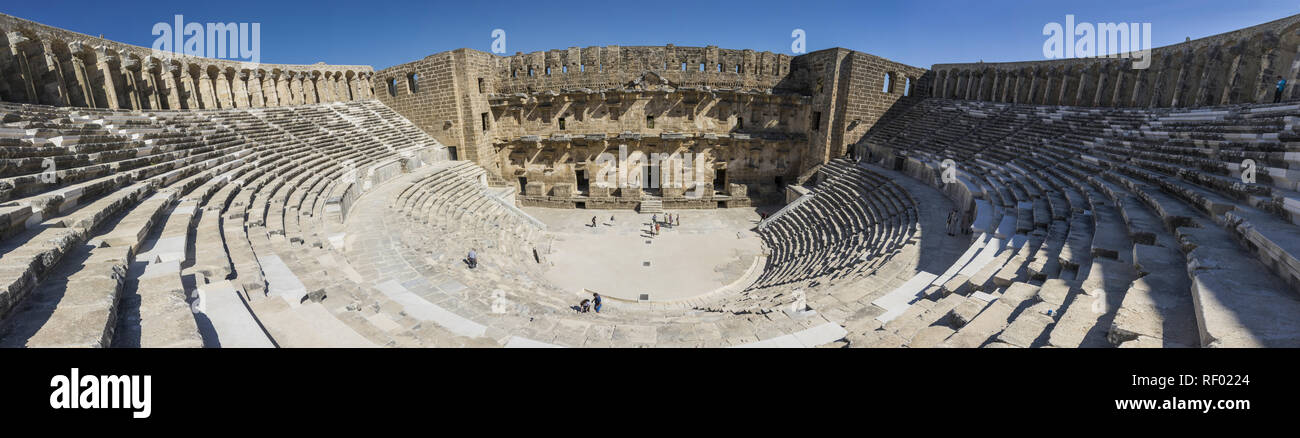 Aspendos, Turkey - displaying one of the most well preserved Roman ...