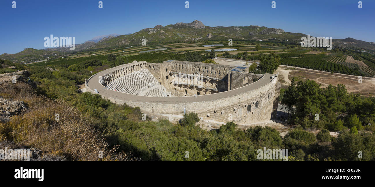 Aspendos, Turkey - displaying one of the most well preserved Roman ...