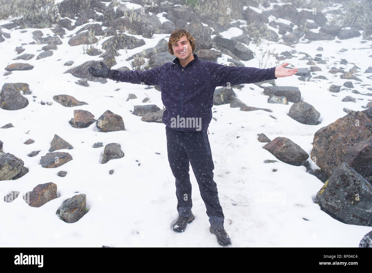 Rwenzori mountains snow hi-res stock photography and images - Alamy