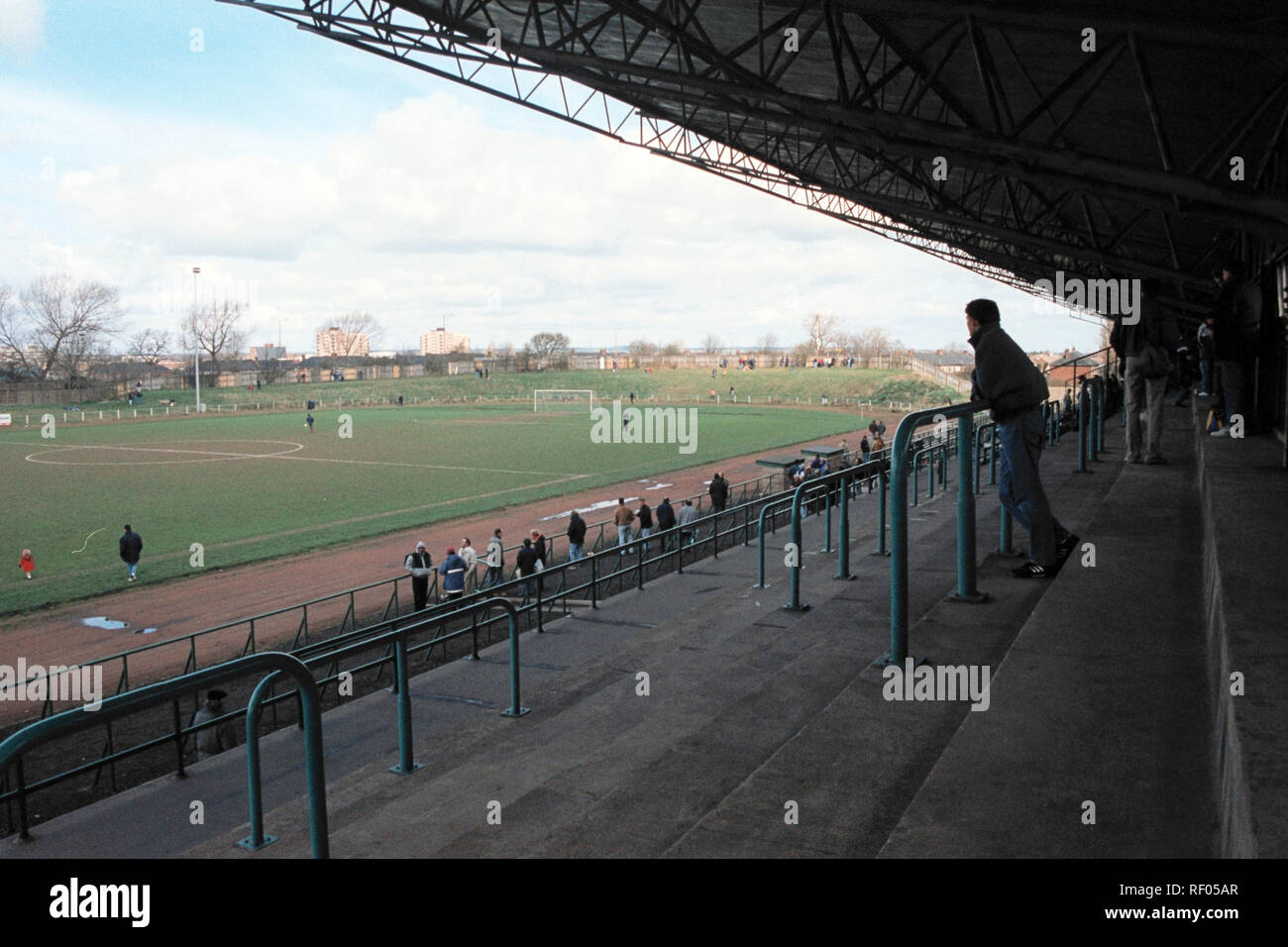 General view of Billingham Synthonia FC Football Ground, The Stadium ...