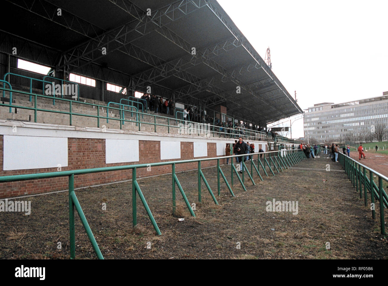 General view of Billingham Synthonia FC Football Ground, The Stadium ...