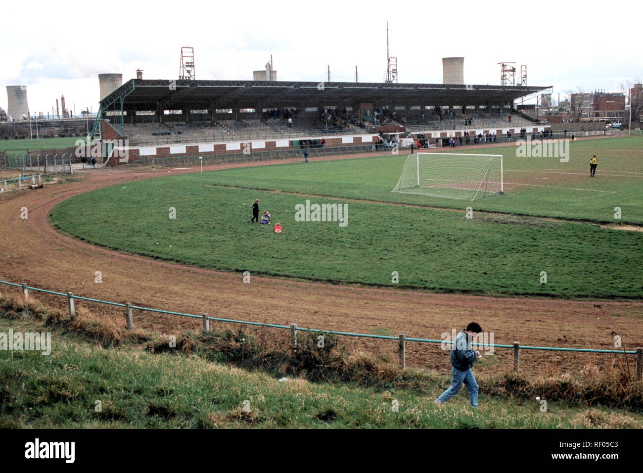 General view of Billingham Synthonia FC Football Ground, The Stadium ...