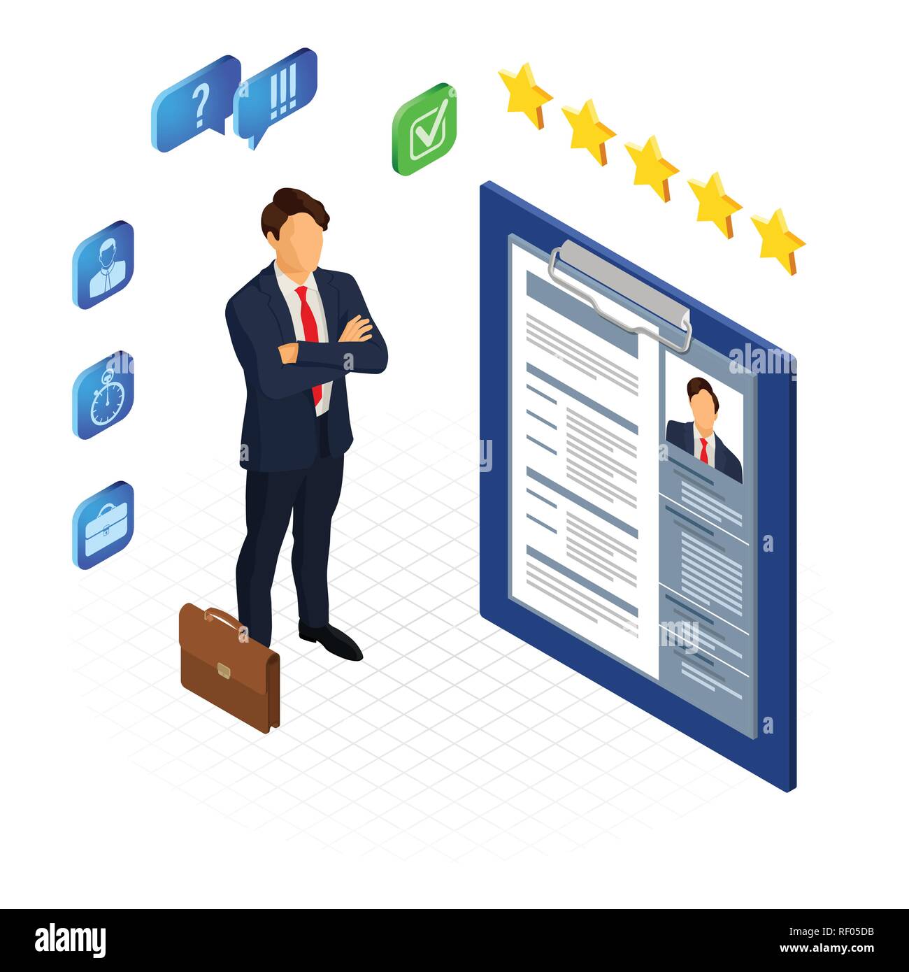 Career employment occupation recruitment Cut Out Stock Images ...