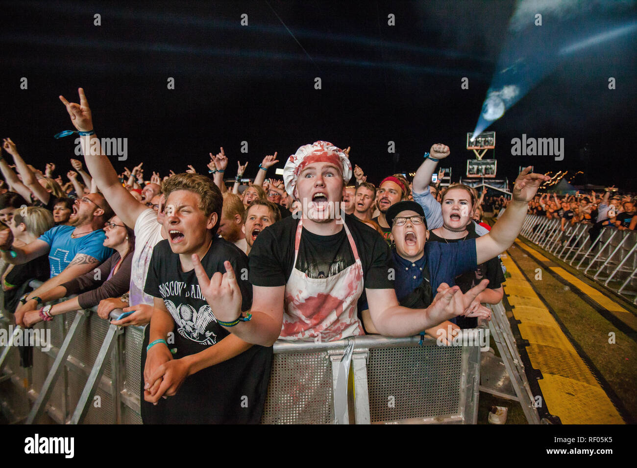 Rammstein fans hi-res stock photography and images - Alamy