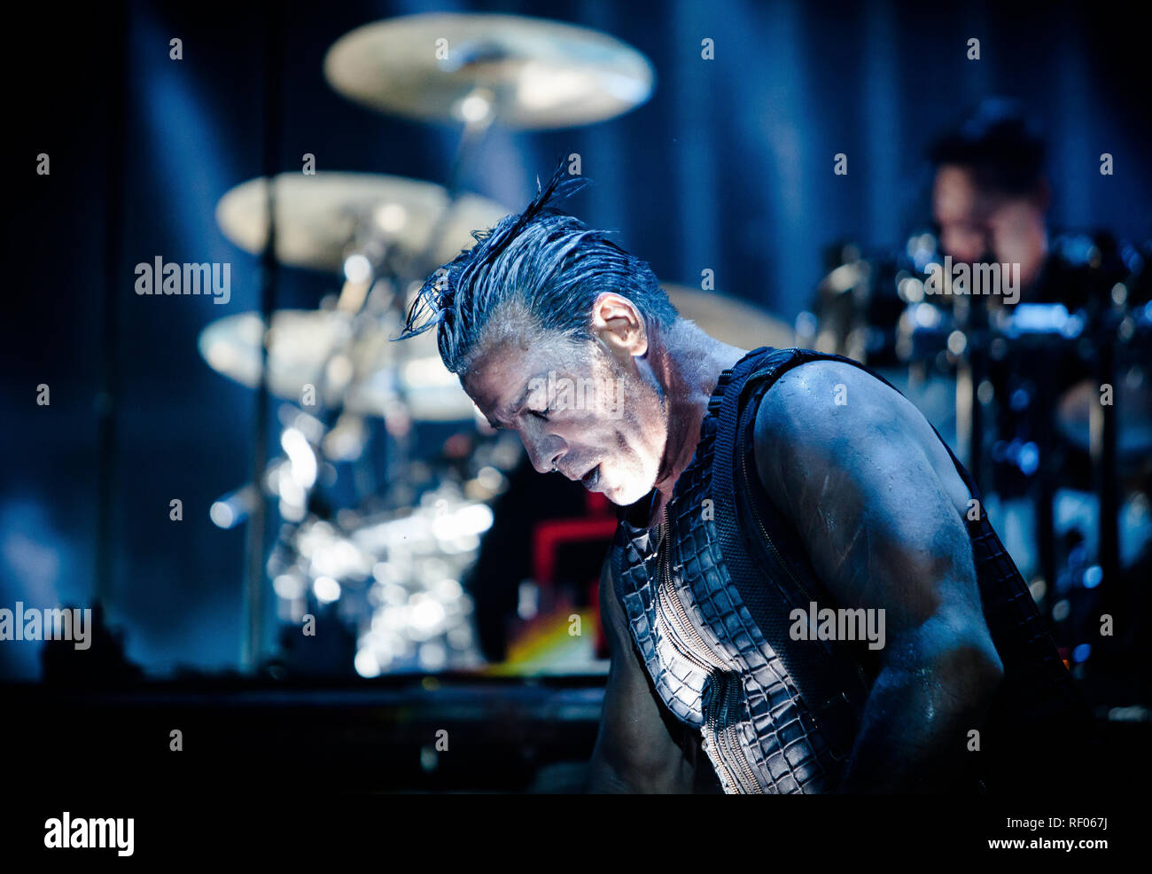 Rammstein singer rock metal music hi-res stock photography and images ...