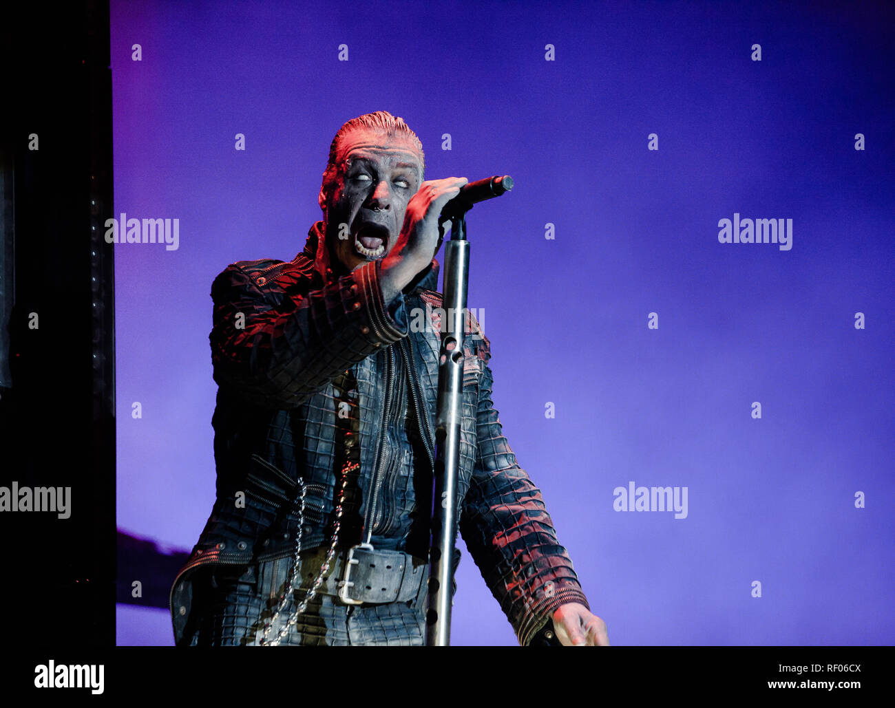 Rammstein singer rock metal music hi-res stock photography and images ...