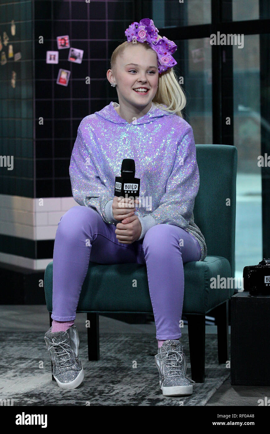 New York, USA. 11 Dec, 2018. JoJo Siwa visits The Tuesday, Dec 11, 2018 ...