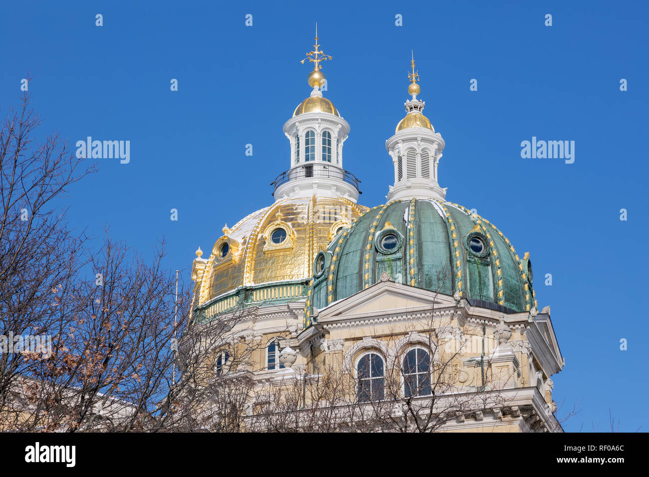Iowa capitol winter hi-res stock photography and images - Alamy