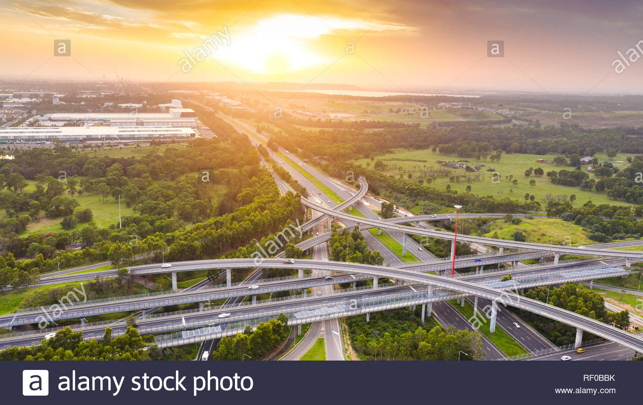 M4 Motorway Aerial High Resolution Stock Photography and Images - Alamy