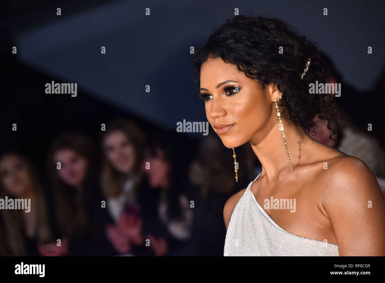 Vick Hope attending the National Television Awards 2019 held at the O2 ...