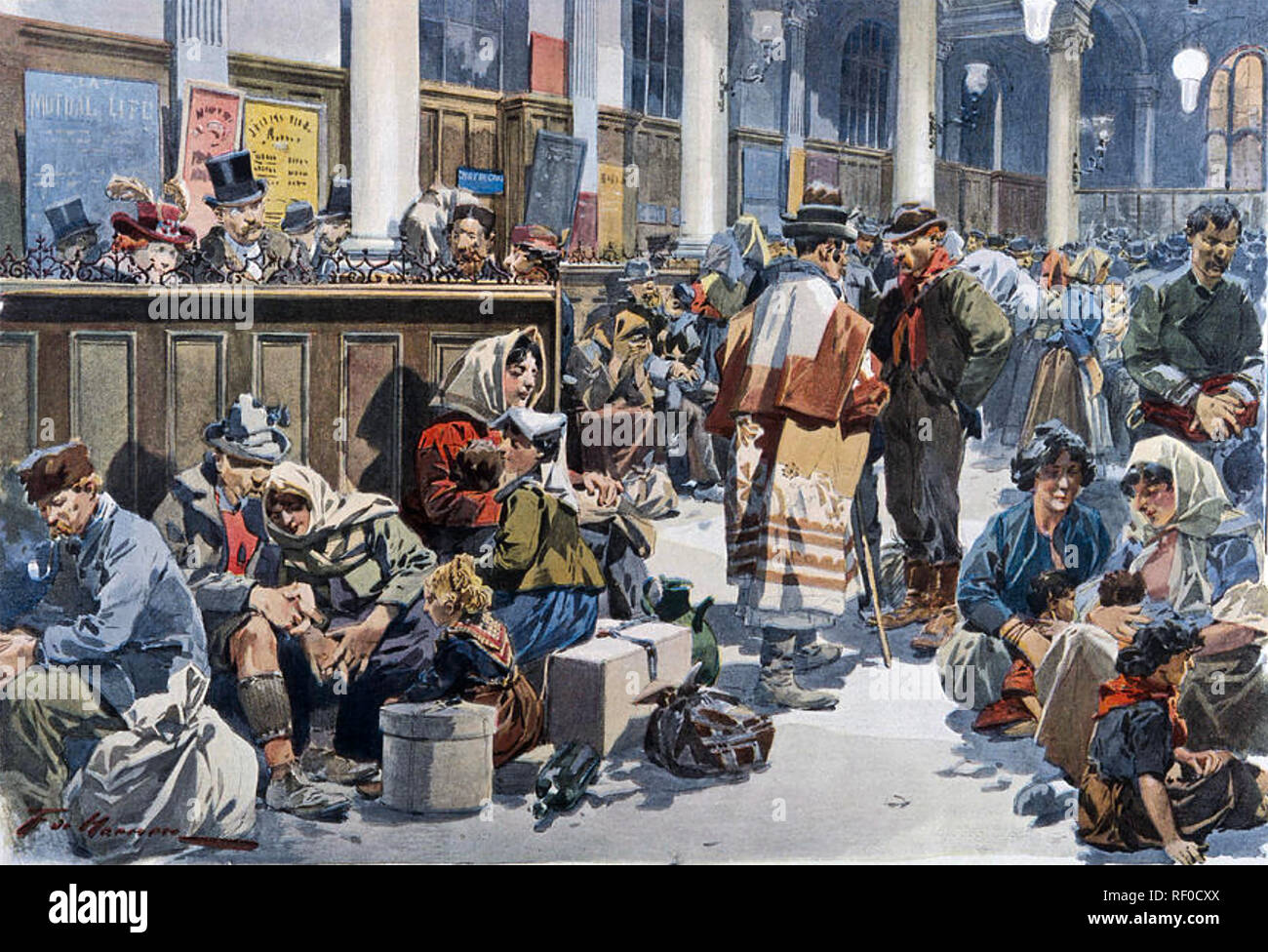 The immigrants hi-res stock photography and images - Alamy