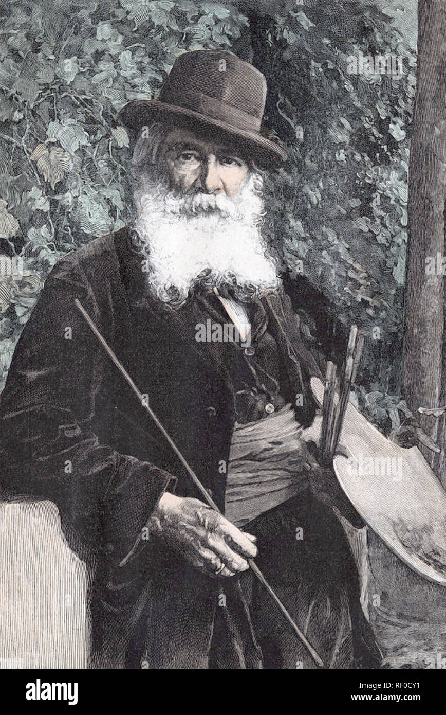 ERNEST HÉBERT (1817-1908) French painter Stock Photo - Alamy